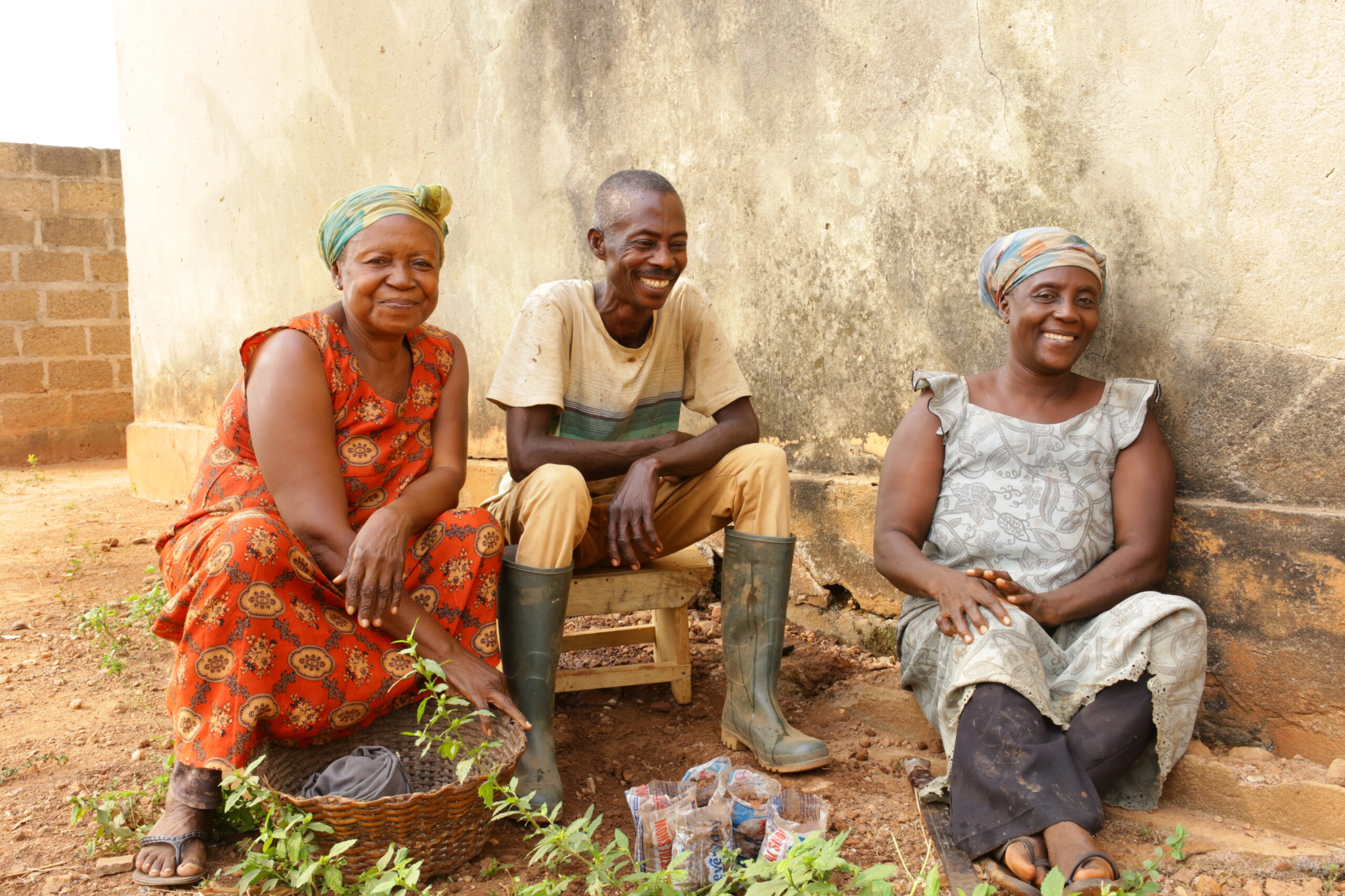 Självförsörjning i Ghana. - The Hunger Project Sverige